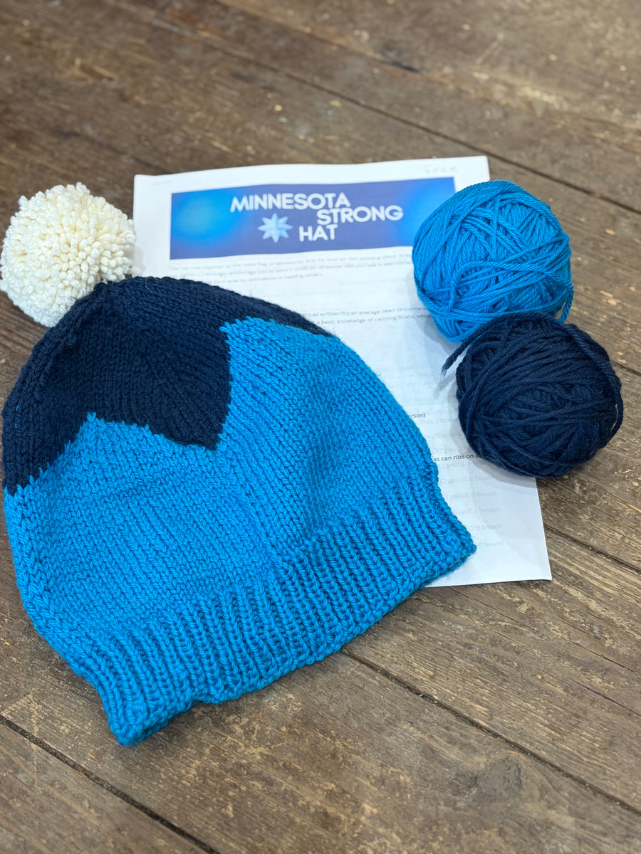 Minnesota Strong Hat Kits – Sisu Designs Yarn Shop