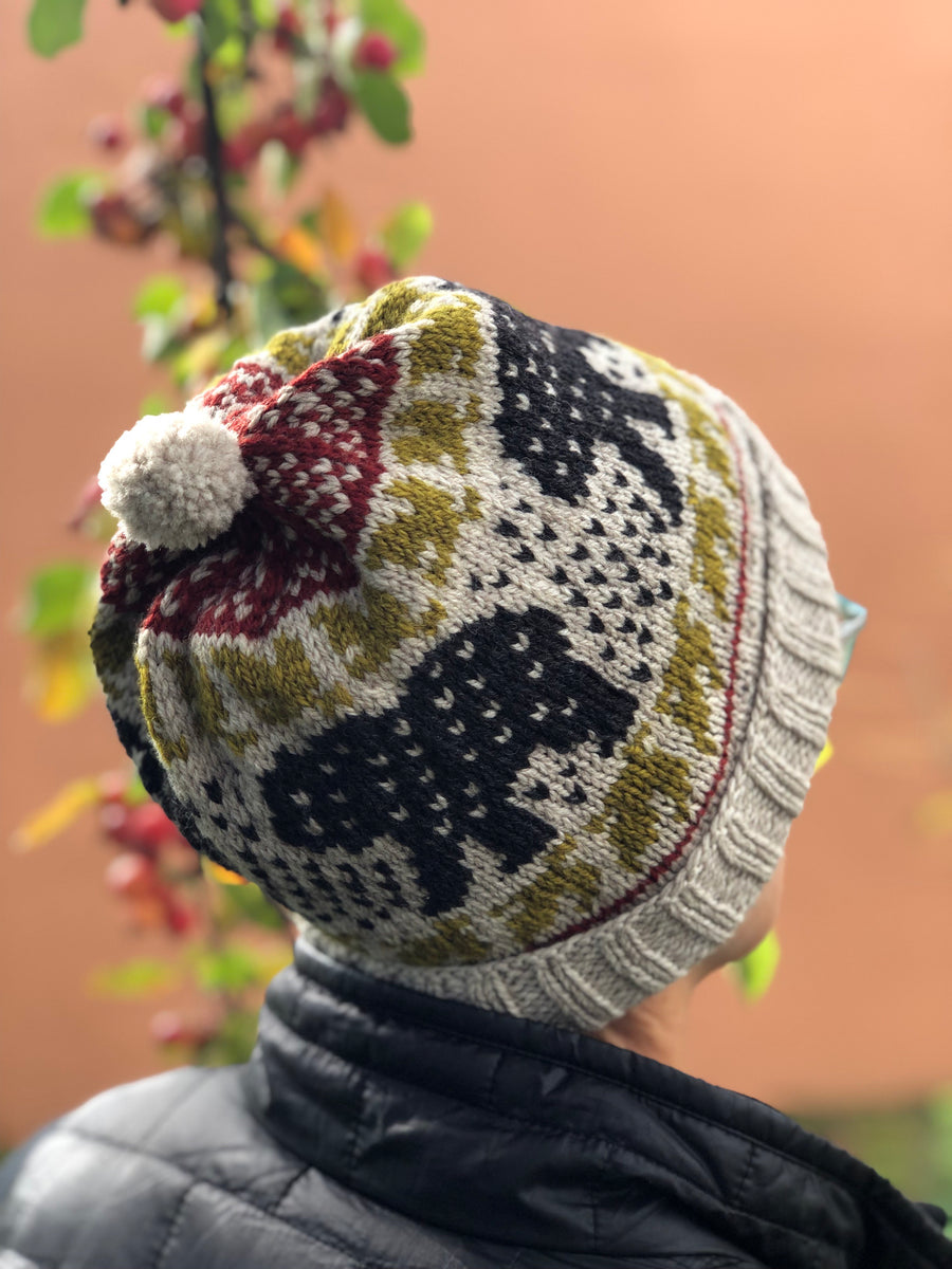 Bearly Fall Hat Pattern - Sisu Pattern – Sisu Designs Yarn Shop